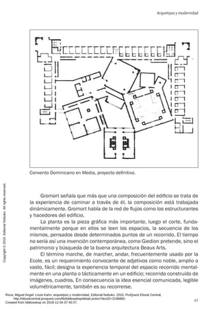 Louis kahn arquetipos_y_modernidad (1) | PDF