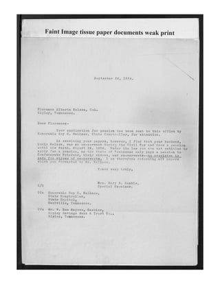 Louis Napoleon Nelson's Full Pension | PDF | Death, Injury, or Military ...