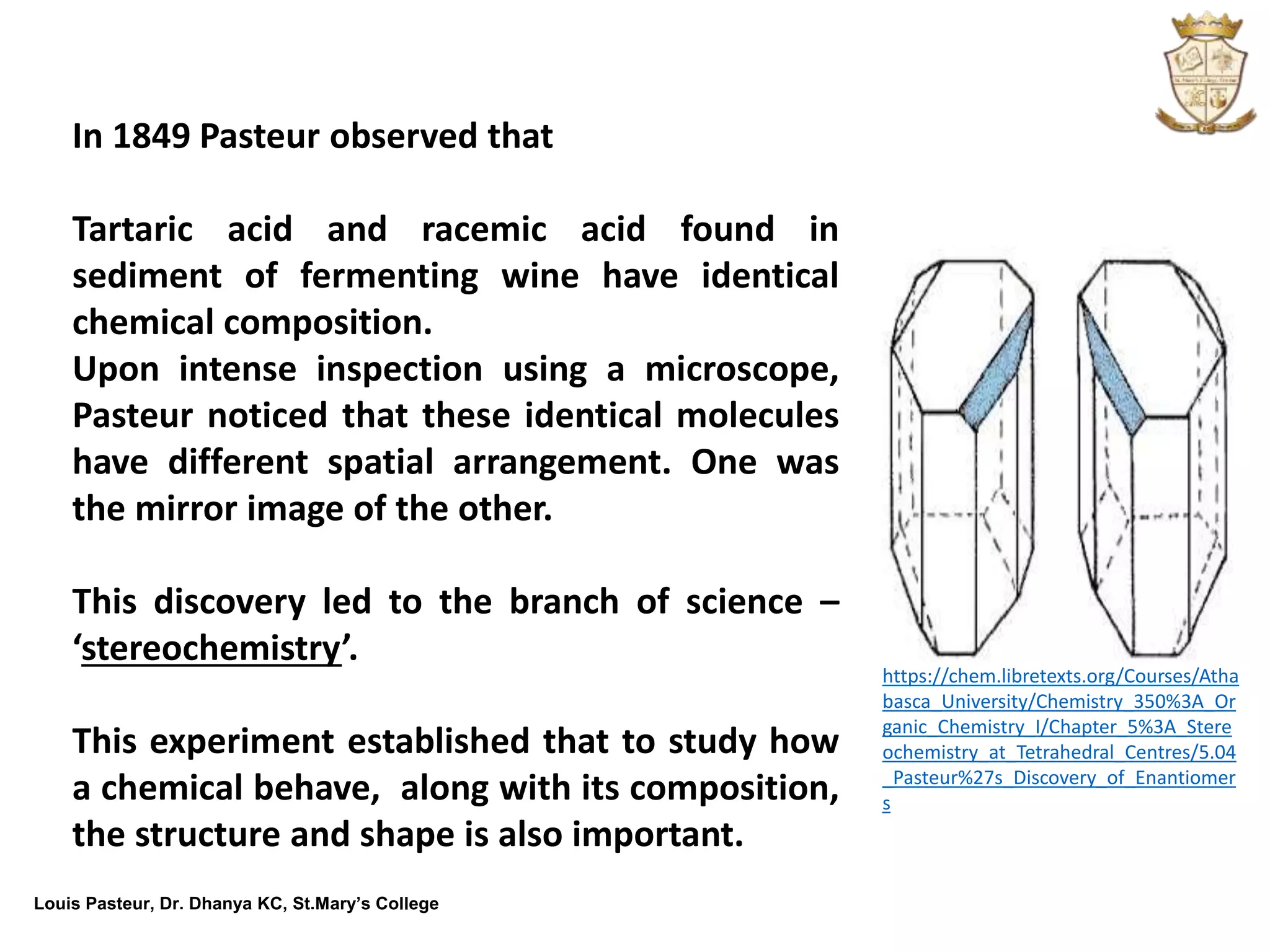 Louis Pasteur - Contributions to Science | PPTX