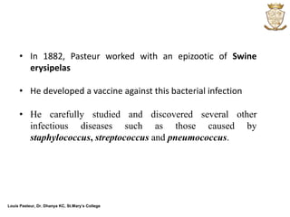 Louis Pasteur - Contributions to Science | PPTX
