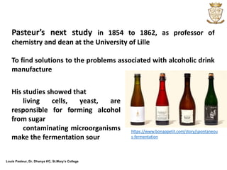 Louis Pasteur - Contributions to Science | PPTX