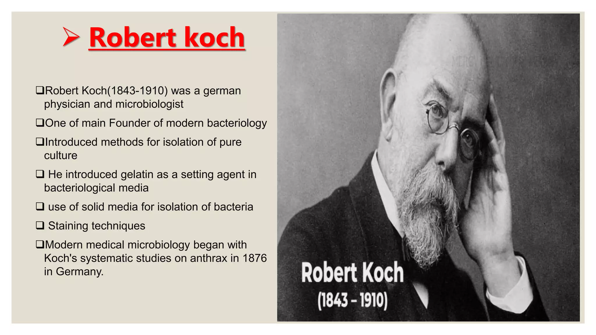 Louis pasteur and robert koch | PPTX