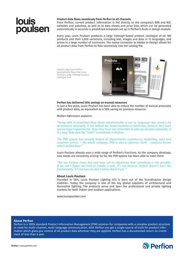 Case story: We model product data exactly as we please - Anything can ...