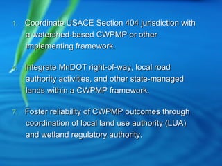 Smith - MN Drainage Law Analysis and Evaluation | PPT