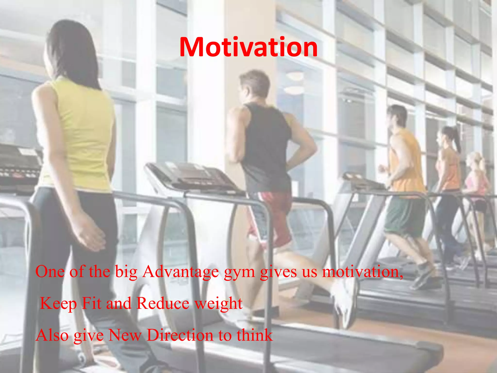 Louis spiro benefits of joining gym | PPT