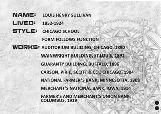 Louis Sullivan | PPT