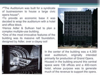 Presentation on Architect Louis Sullivan | PPT