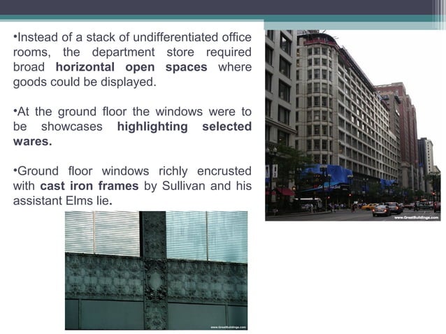 Presentation on Architect Louis Sullivan | PPT