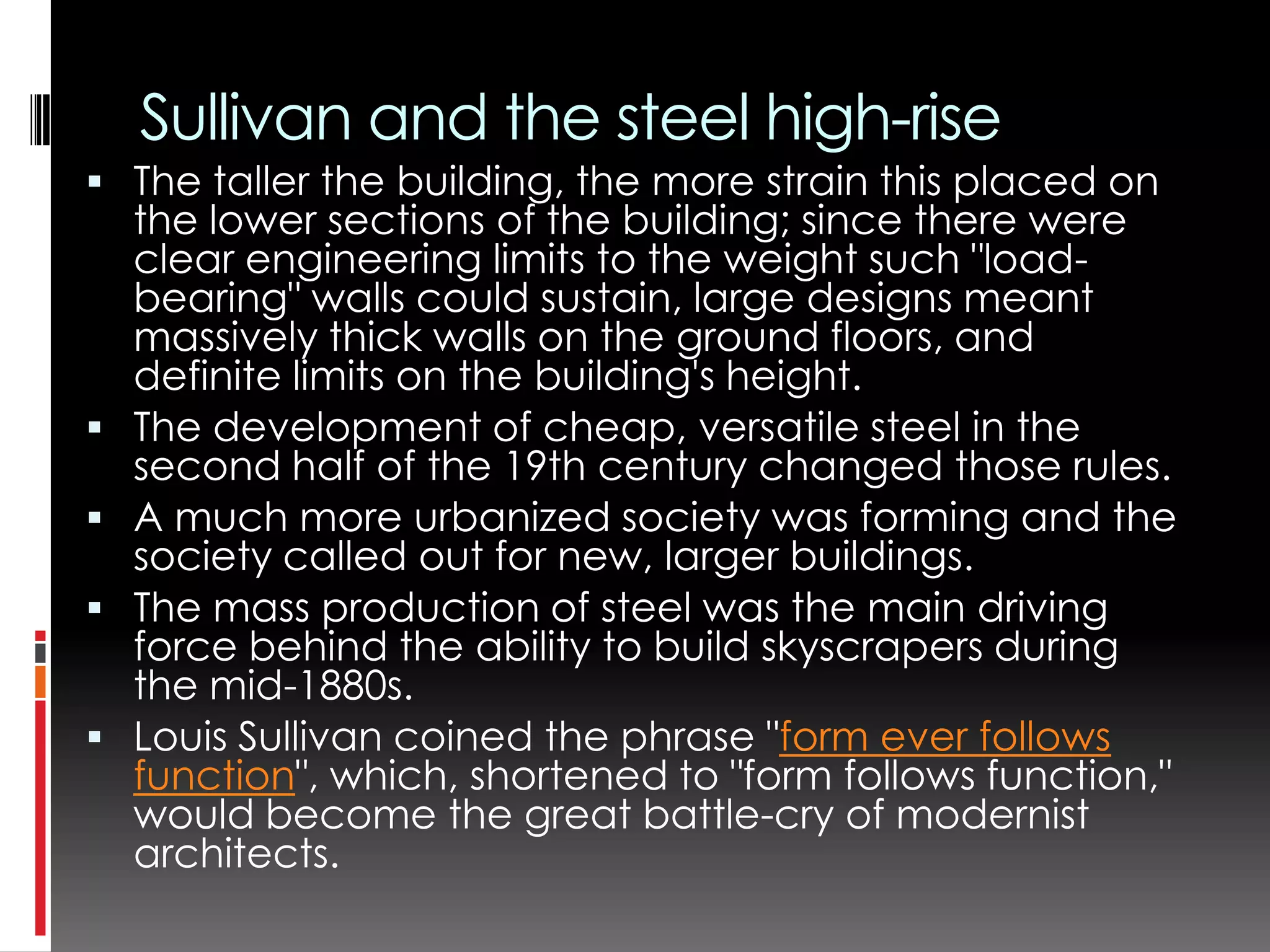 Louis Sullivan | PPTX