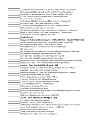Louis Thaxton VA Mission Essential Task List (METL Scorecard) | PDF