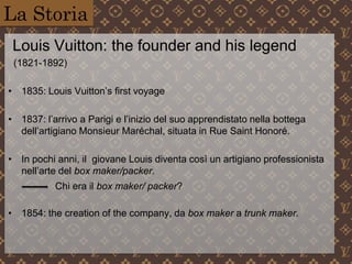 Louis vuitton brand's history | PPTX