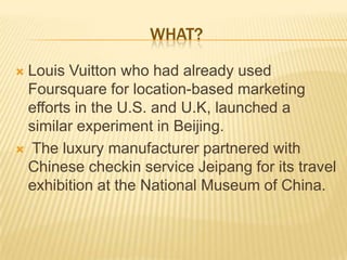 Louis vuitton case study | PPTX