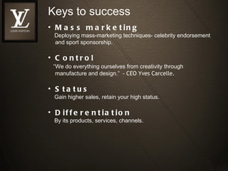 Louis Vuitton Business Model Evolution | PPT | Free Download