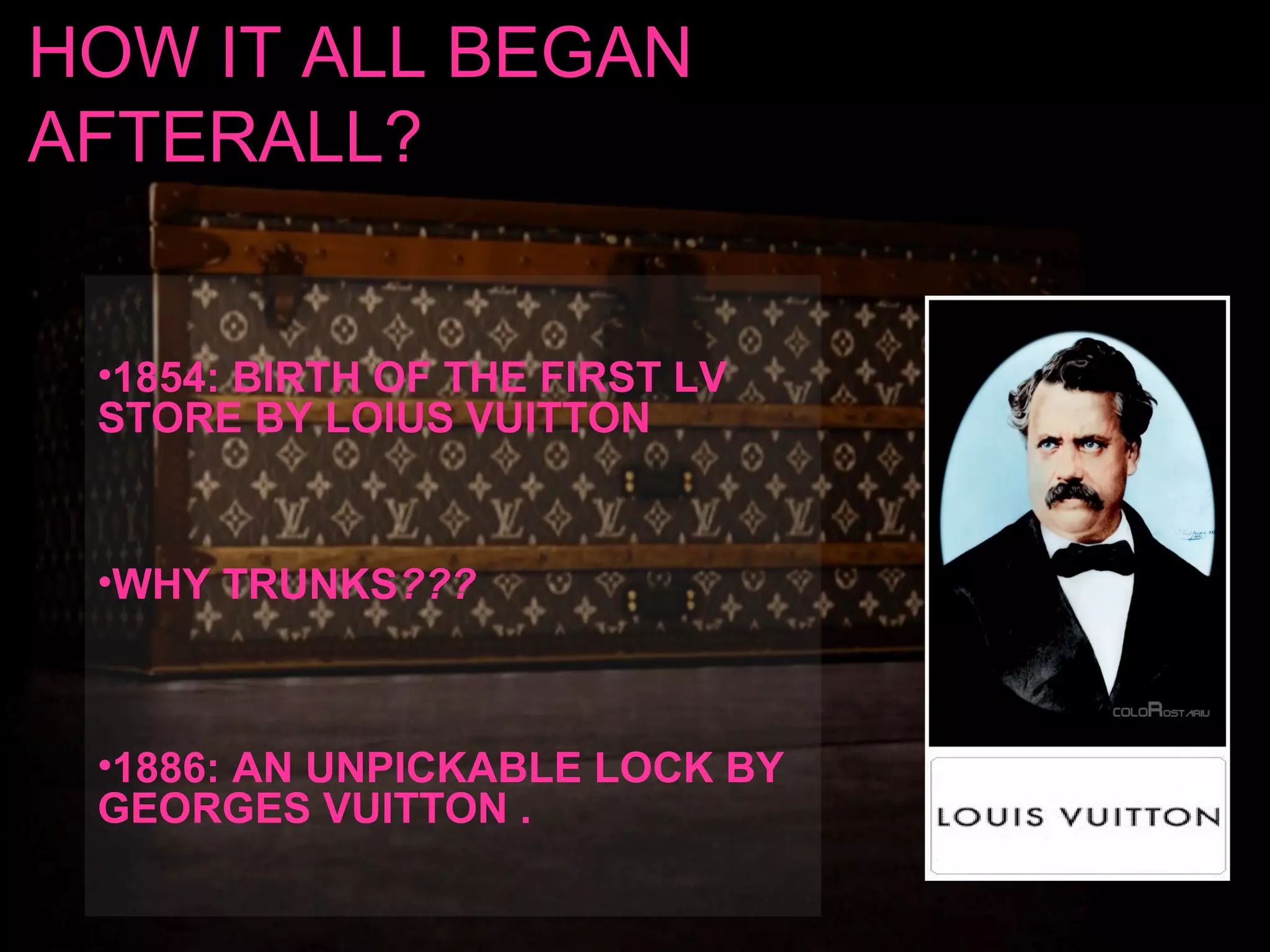 Louis vuitton presentation | PPT