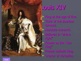 LOUIS XIV | PPT