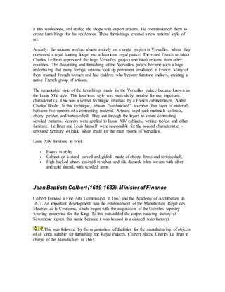 Louis xiv style | DOC | Interior Decorating | Home & Garden