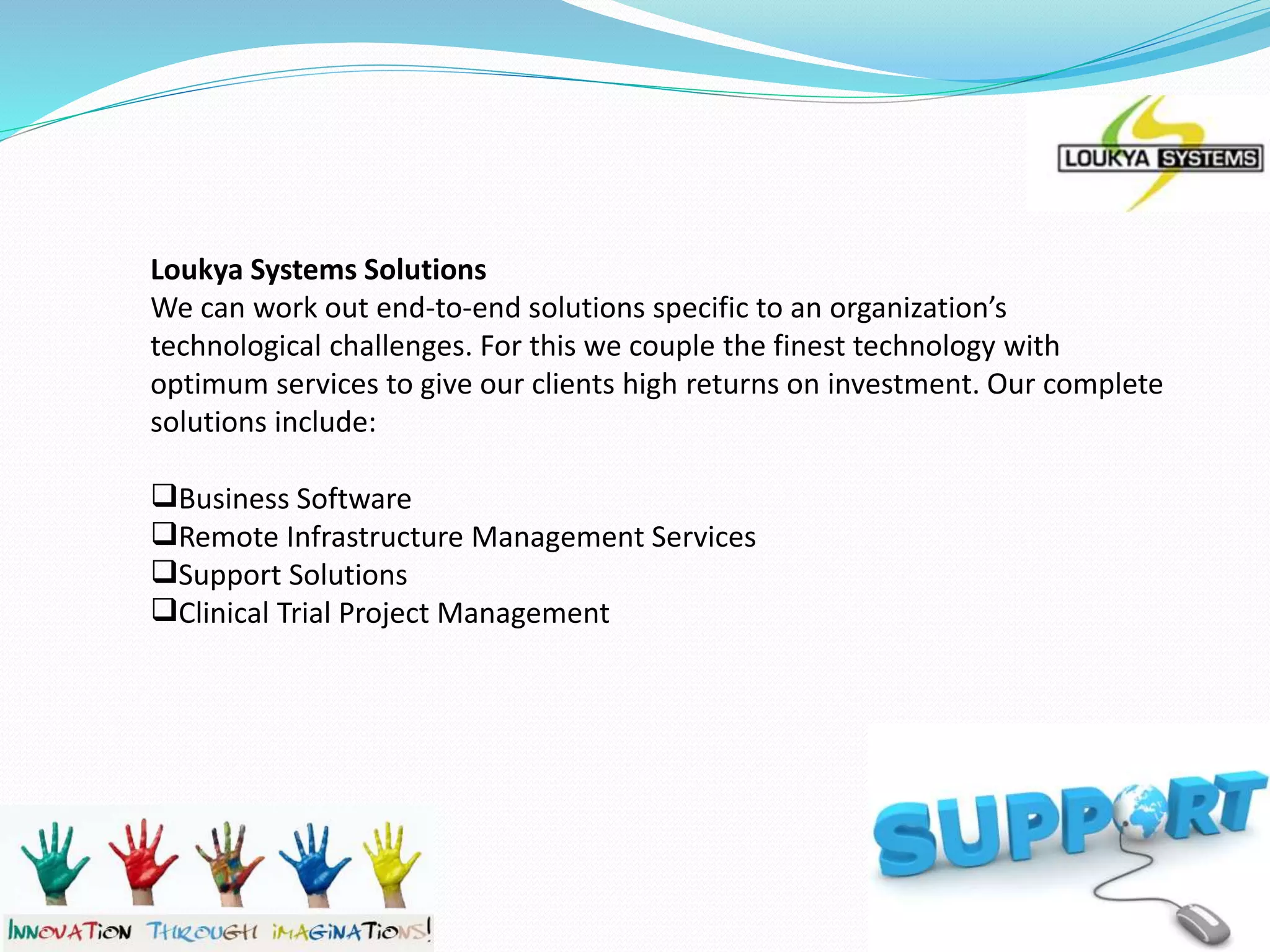 Loukya Systems | PPT