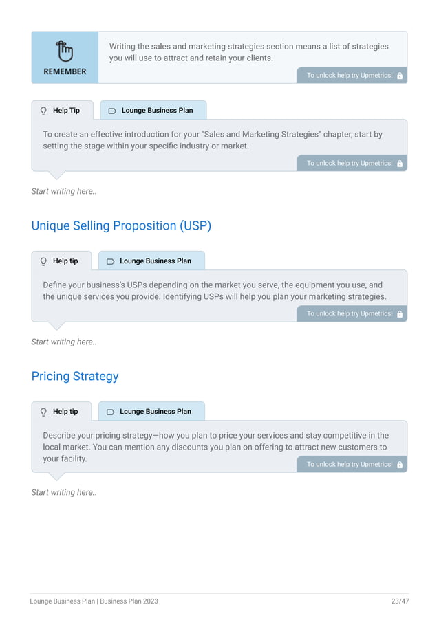 Lounge Business Plan Example | Upmetrics | PDF | Business Accounting & Finance | Business