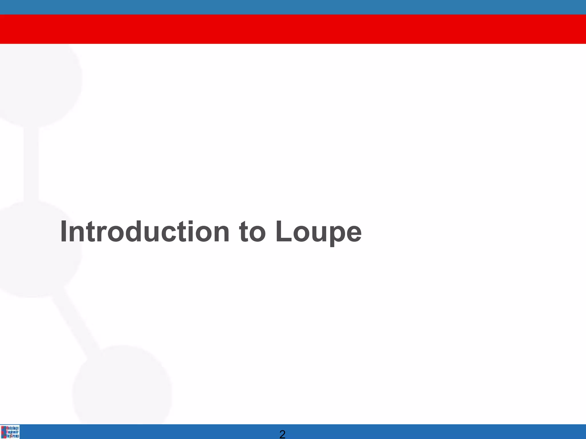 Loupe model - Use Cases and Requirements | PPTX