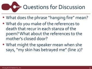 Lourde hanging fire | PPT