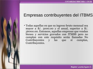 Lourdes aguirre clase itbms | PPT