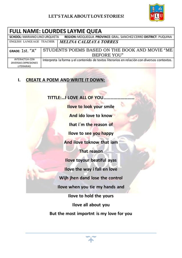 WRITING POEMS | DOCX