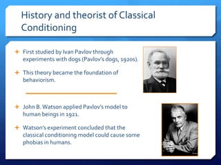 Learning Theories: Classical Conditioning & Gestalt Theory | PPTX