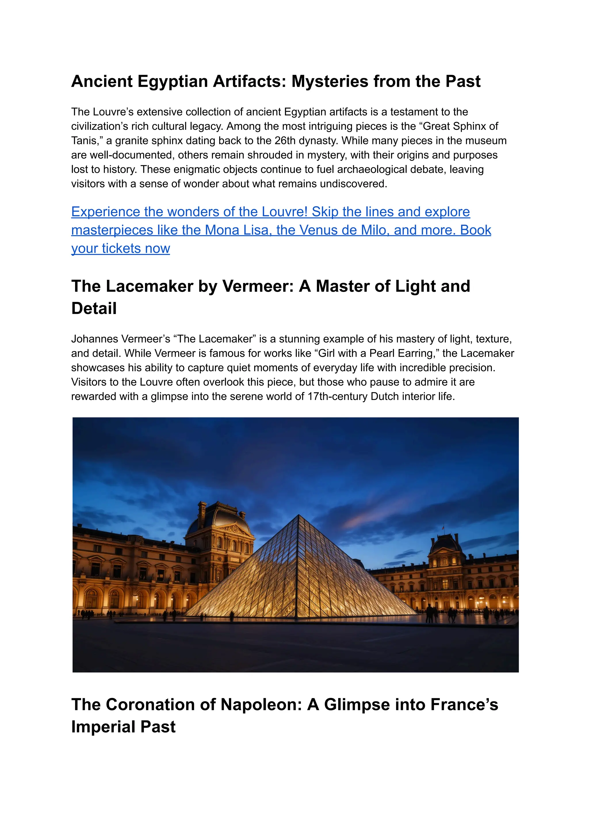 Louvre Beyond the Mona Lisa_ Hidden Works and Mysteries of the World's Largest Museum.pdf
