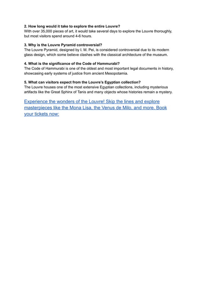 Louvre Beyond the Mona Lisa_ Hidden Works and Mysteries of the World's ...