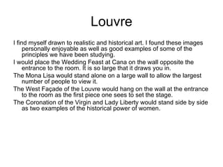 Louvre museum exhibit | PPT