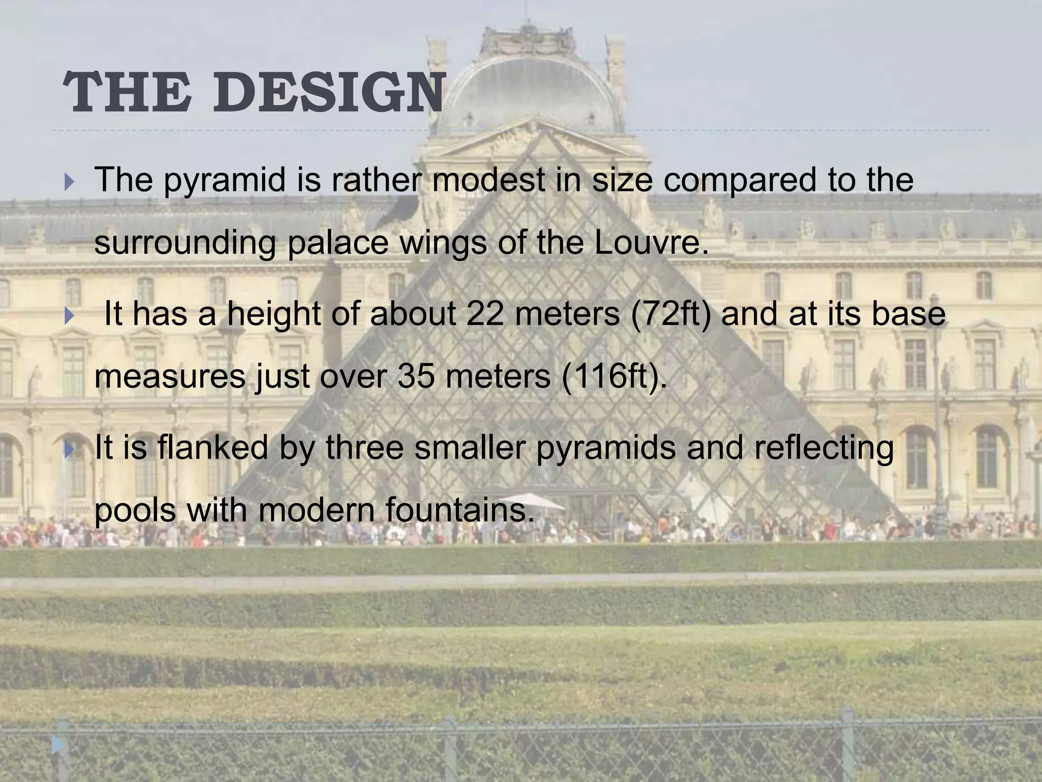 THE LOUVRE PYRAMID - a crisp | PPTX