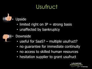 Source code escrow and continuity in the cloud | PPT