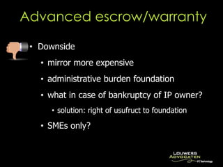 Source code escrow and continuity in the cloud | PPT