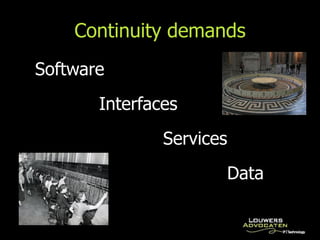 Source code escrow and continuity in the cloud | PPT