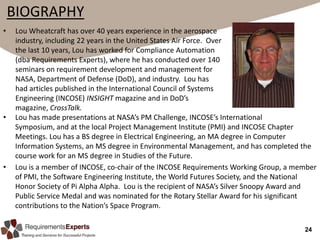 Lou wheatcraft vv | PPTX