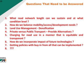 The Future of National Roads: The 2030 Roads Plan and a Sustainable ...