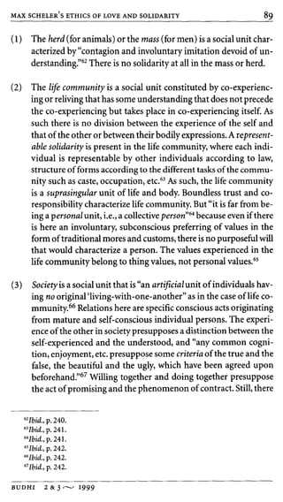 Scheler's Phenomenology of Love by Manuel Dy | PDF