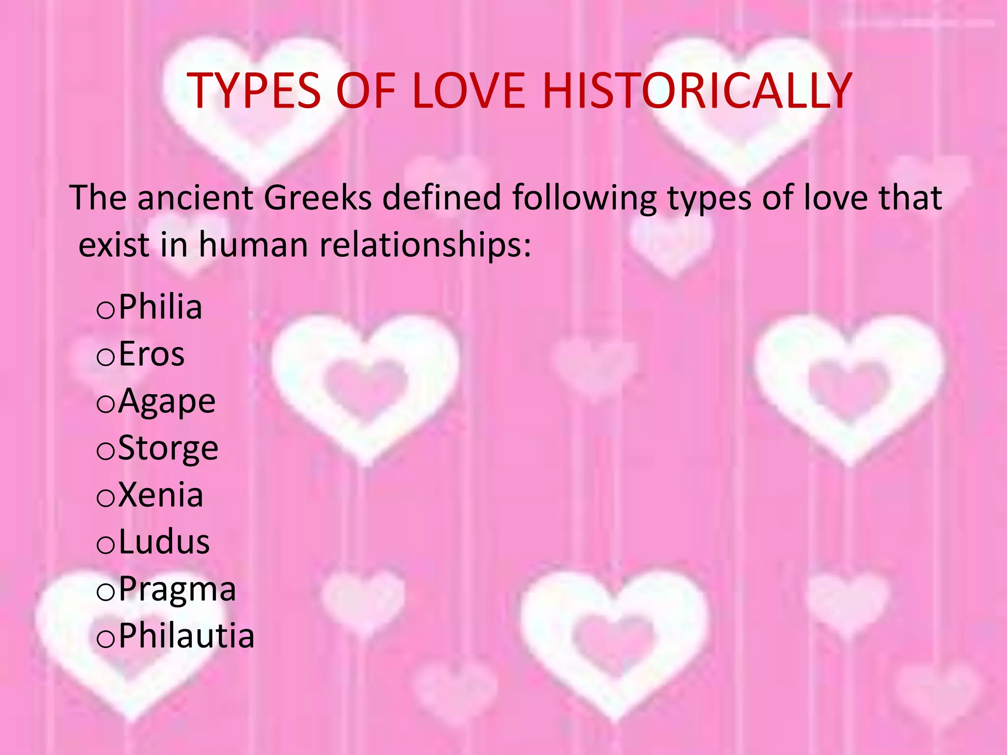 best presentation on ''love'' | PPTX