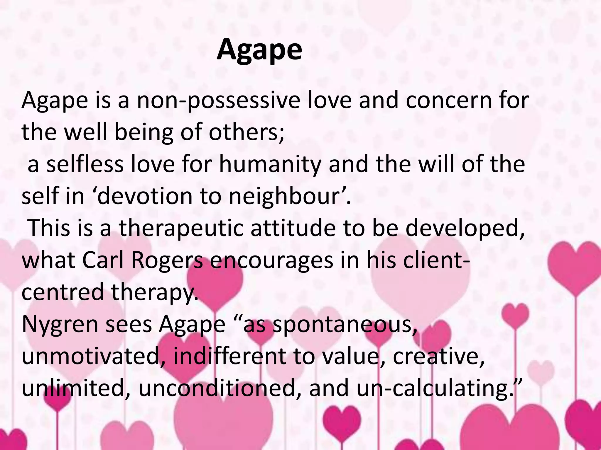 best presentation on ''love'' | PPTX