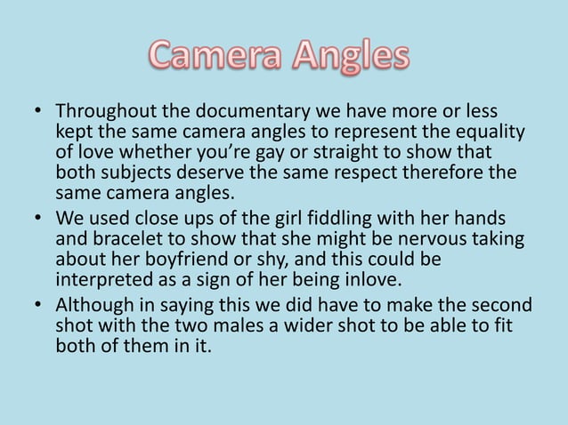 'Love' Documentary Analysis | PPT