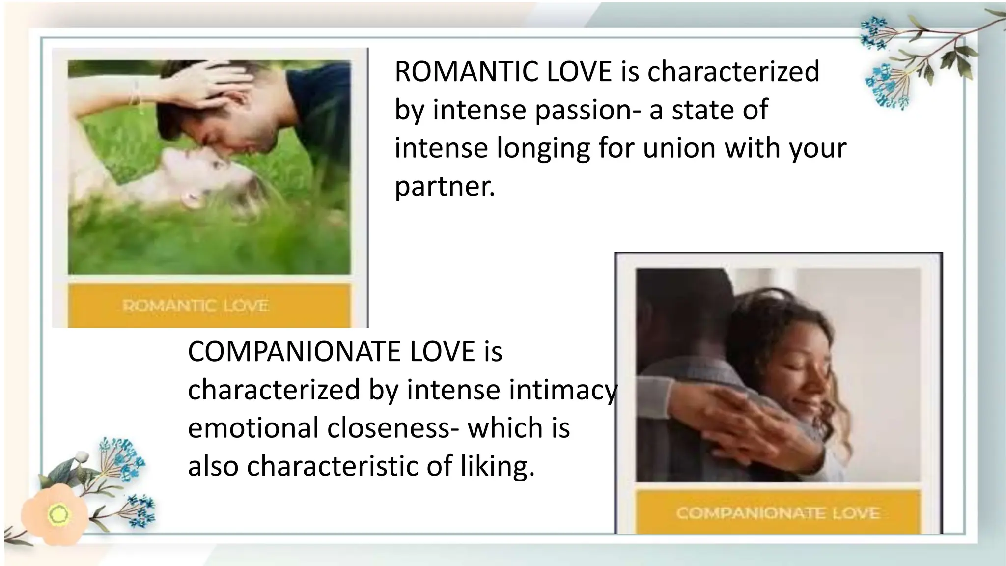 Love-Intimacy-Passion PPT for Ge elective 3 subject | PPTX