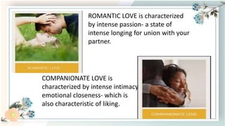 Love-Intimacy-Passion PPT for Ge elective 3 subject | PPTX