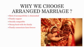Love marriage-vs-arranged-marriage | PPTX