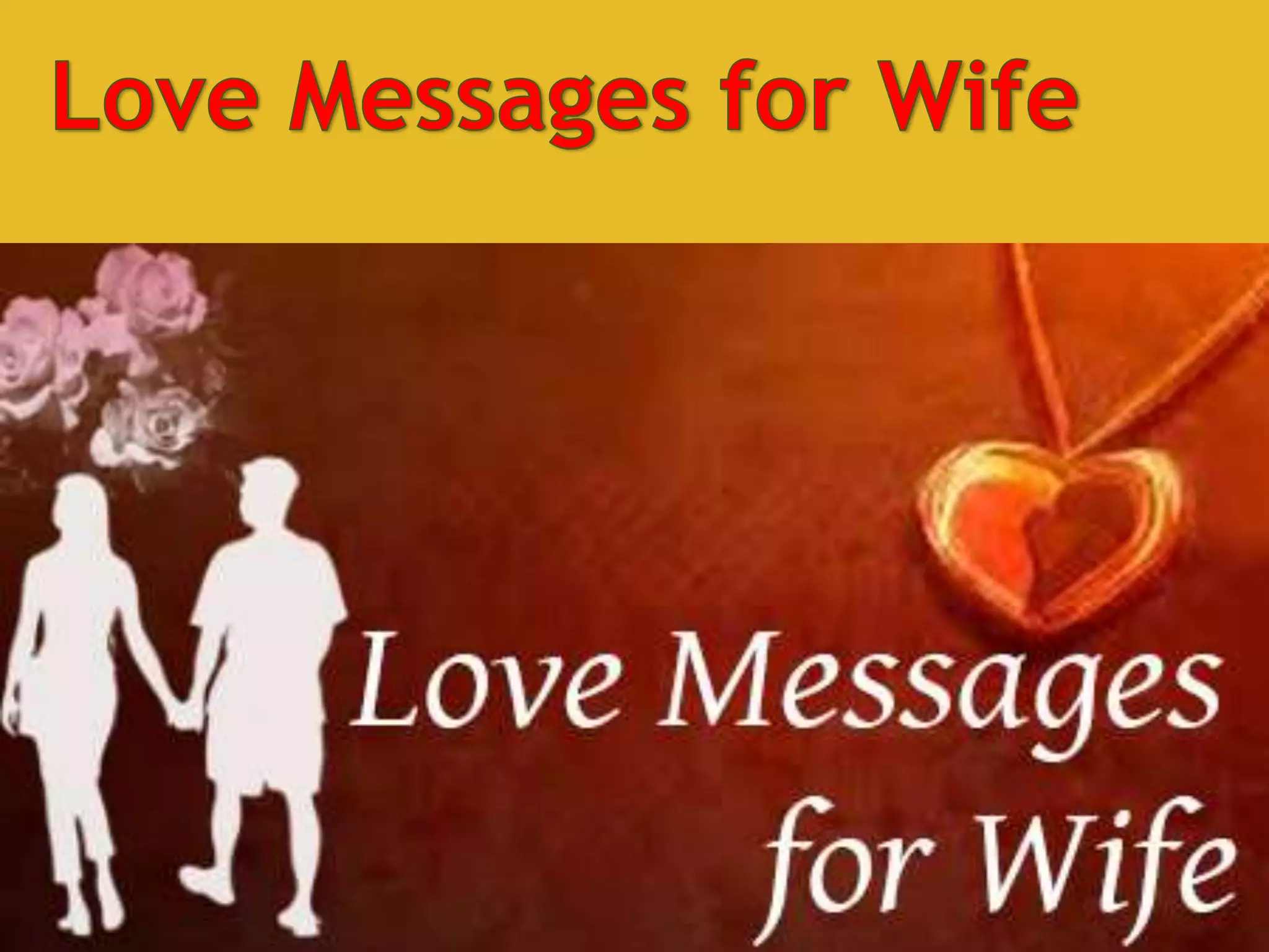 Romantic Love Text Messages | PPTX