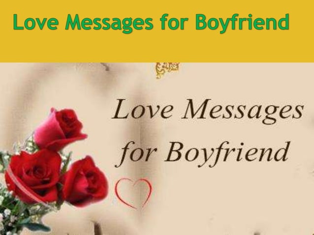 Romantic Love Text Messages | PPTX