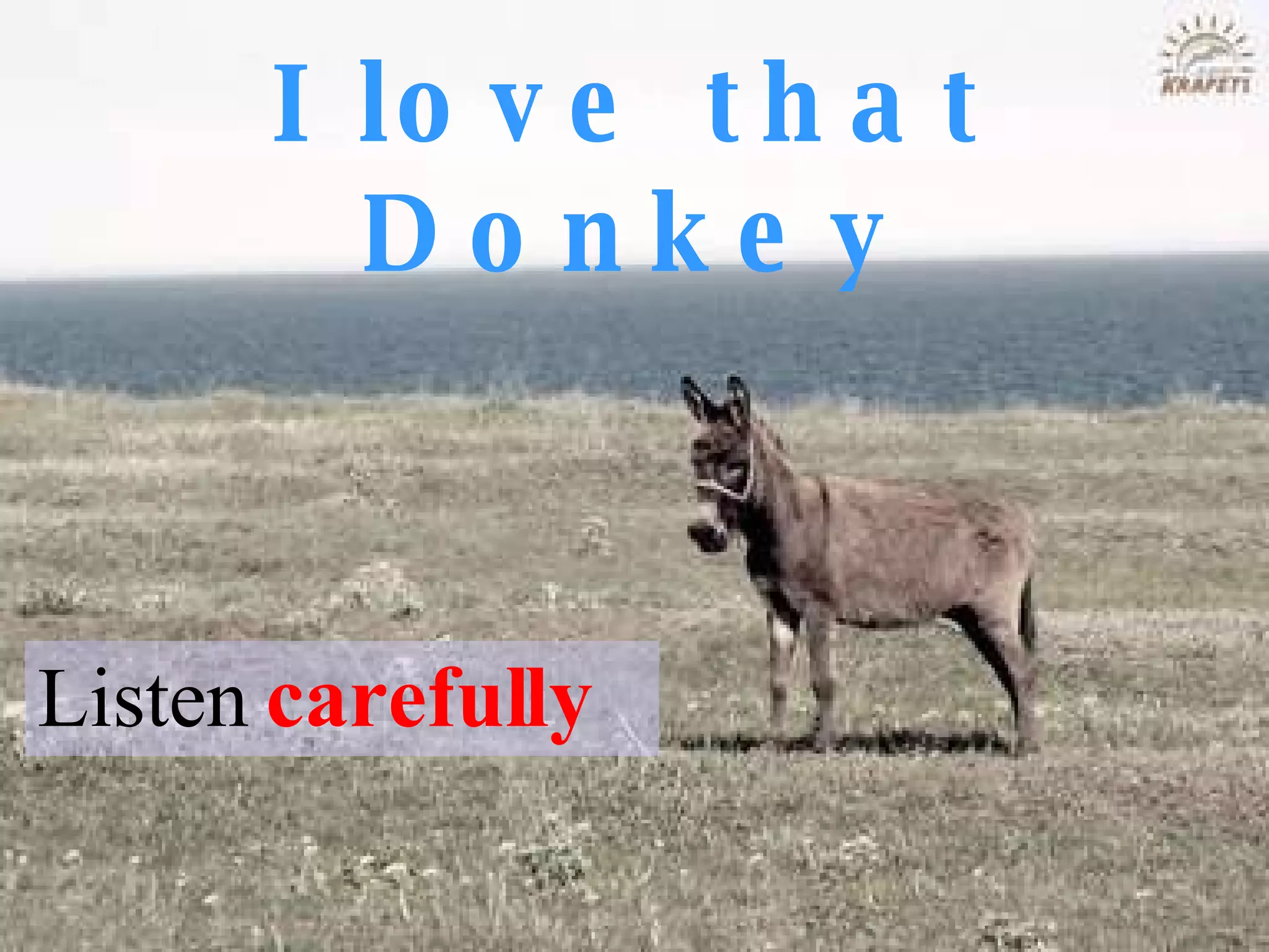 Love That Donkey | PPS