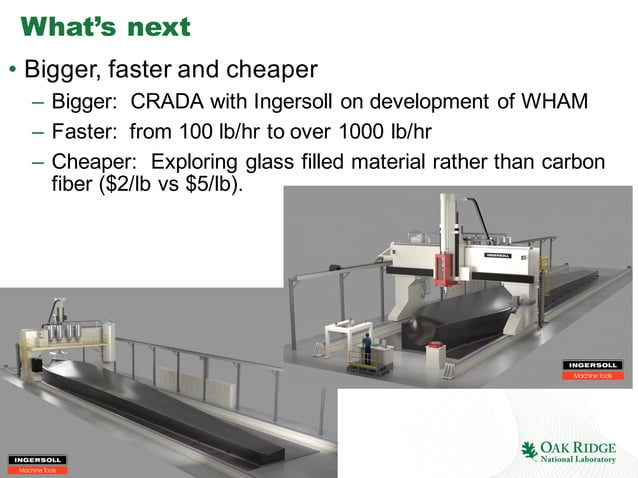 Additively Manufactured Blade Mold Demonstration Project | PPT