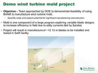 Additively Manufactured Blade Mold Demonstration Project | PDF ...