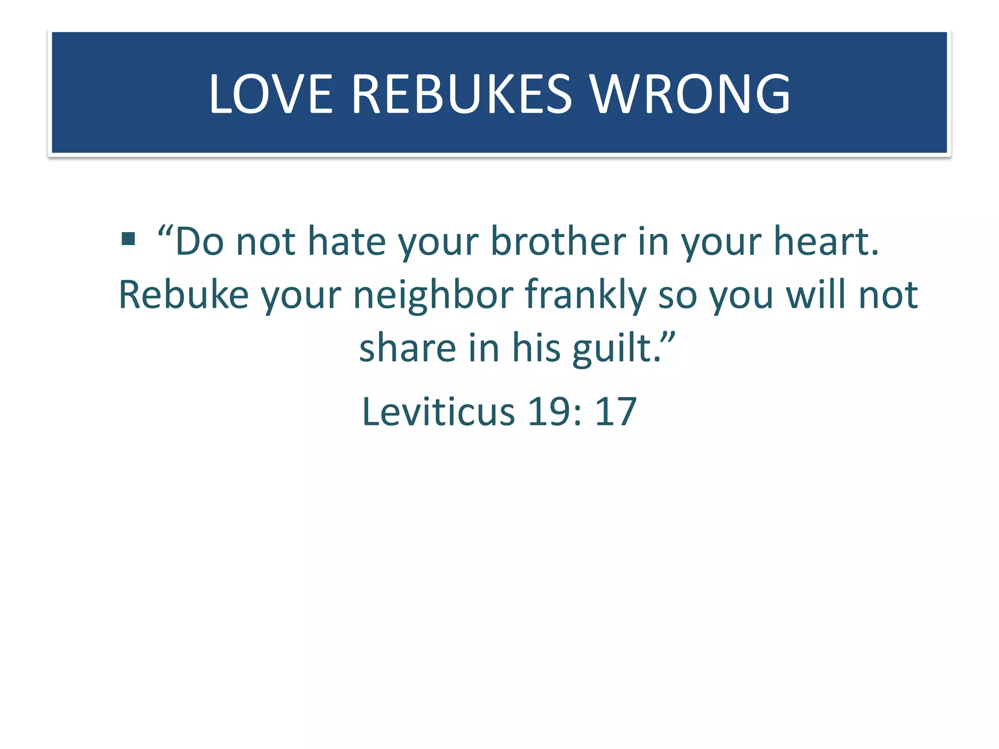 Love as mentioned in the bible | PDF