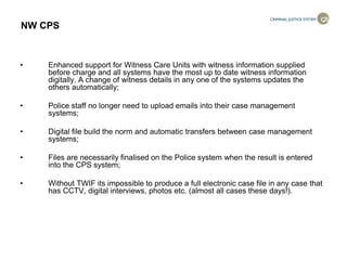 Govnet Communications - The Criminal Justice System Efficiency ...